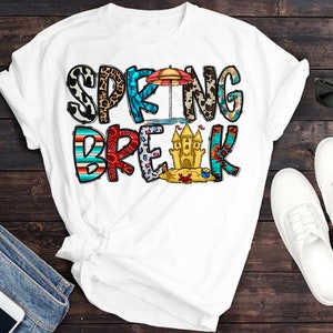 Spring Break Png, Sublimation Designs Downloads, Digital Download ...