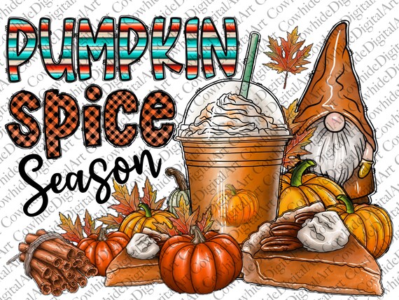 Pumpkin Spice Season Png Fall PNG Pumpkin Png Fall Png - Etsy