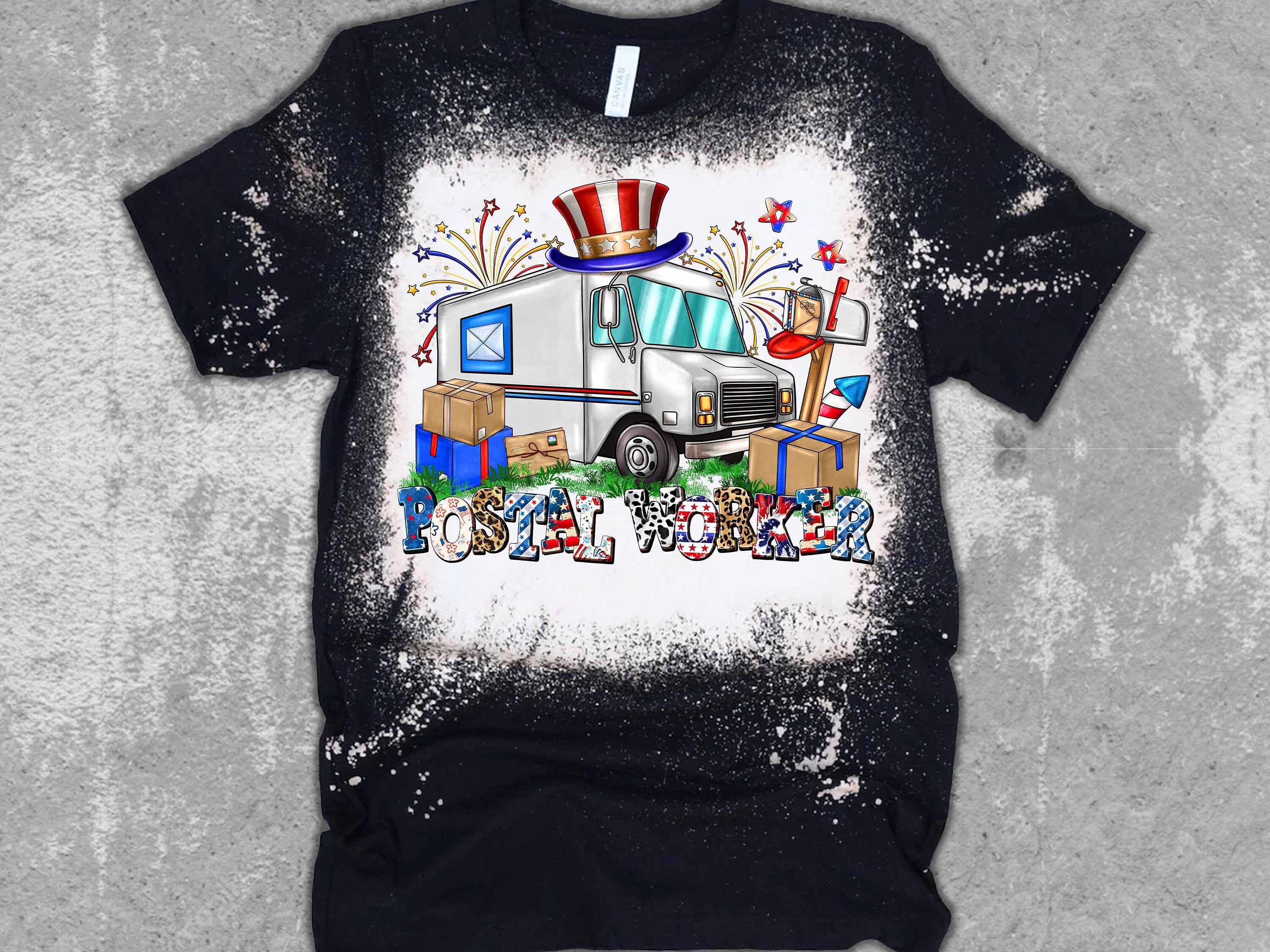 Postal Worker 4th of July PNG, Patriotic Design (digital Download) - Etsy