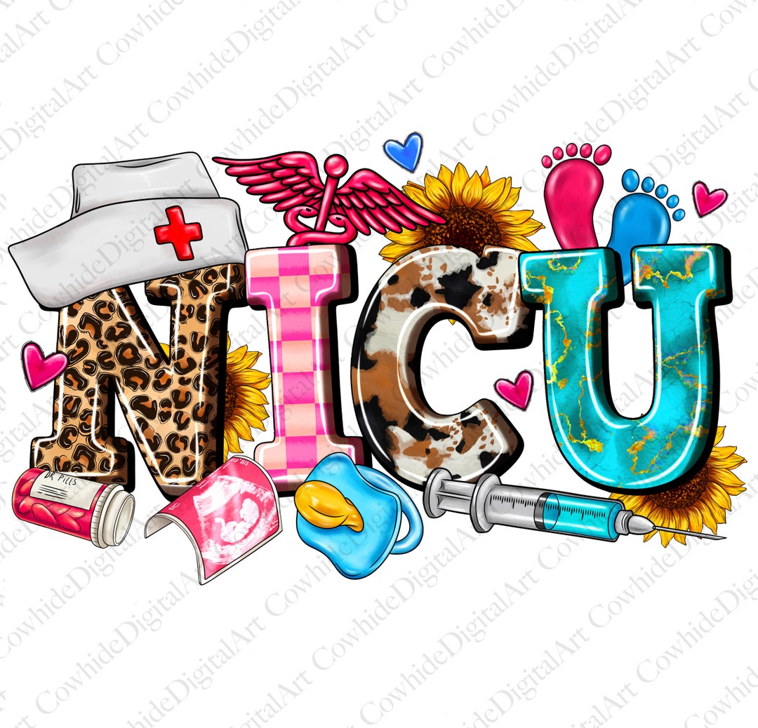 Western NICU Nurse Png Sublimation Design Download, Nurse Life Png ...