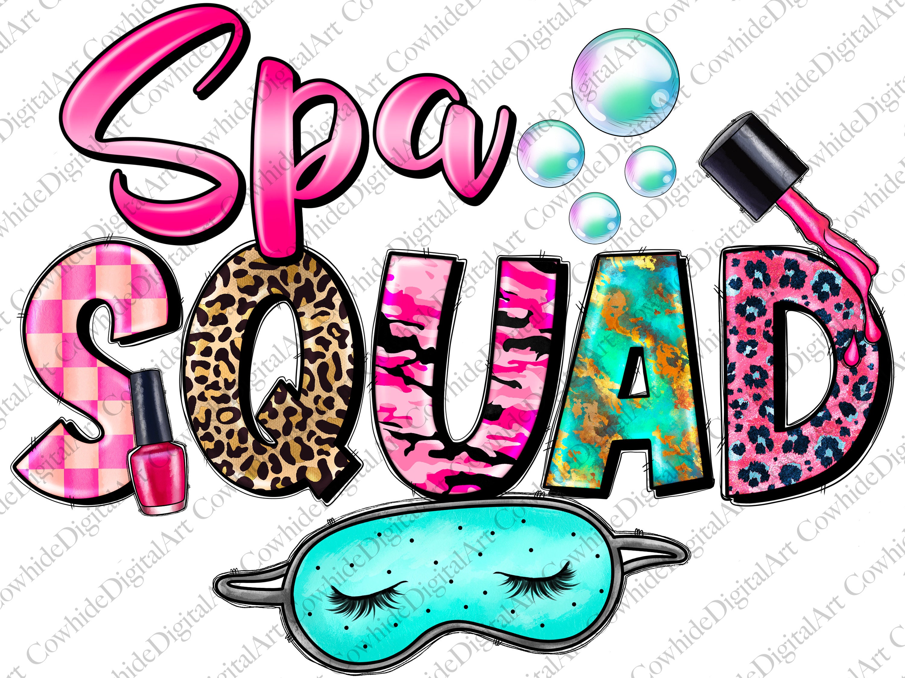 Spa Squad Png, Spa Birthday, Spa Day, Spa Trip, Spa Visit, Friends Spa ...