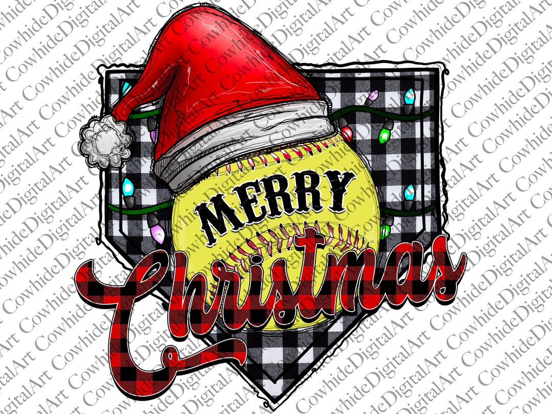 Softball Christmas,softball Clipart,softball Png,softball Design ...