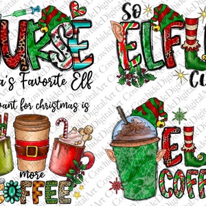 Christmas Elf Bundle Png, I'm the Sassy One Elf Png, Nurse Santa's ...