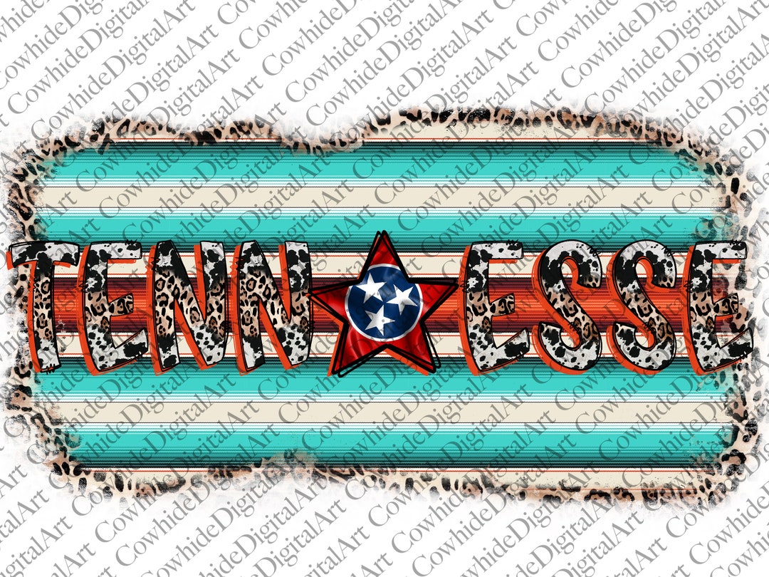 Tennessee Design Png File, Tennessee Png, Western, PNG, Turquoise ...