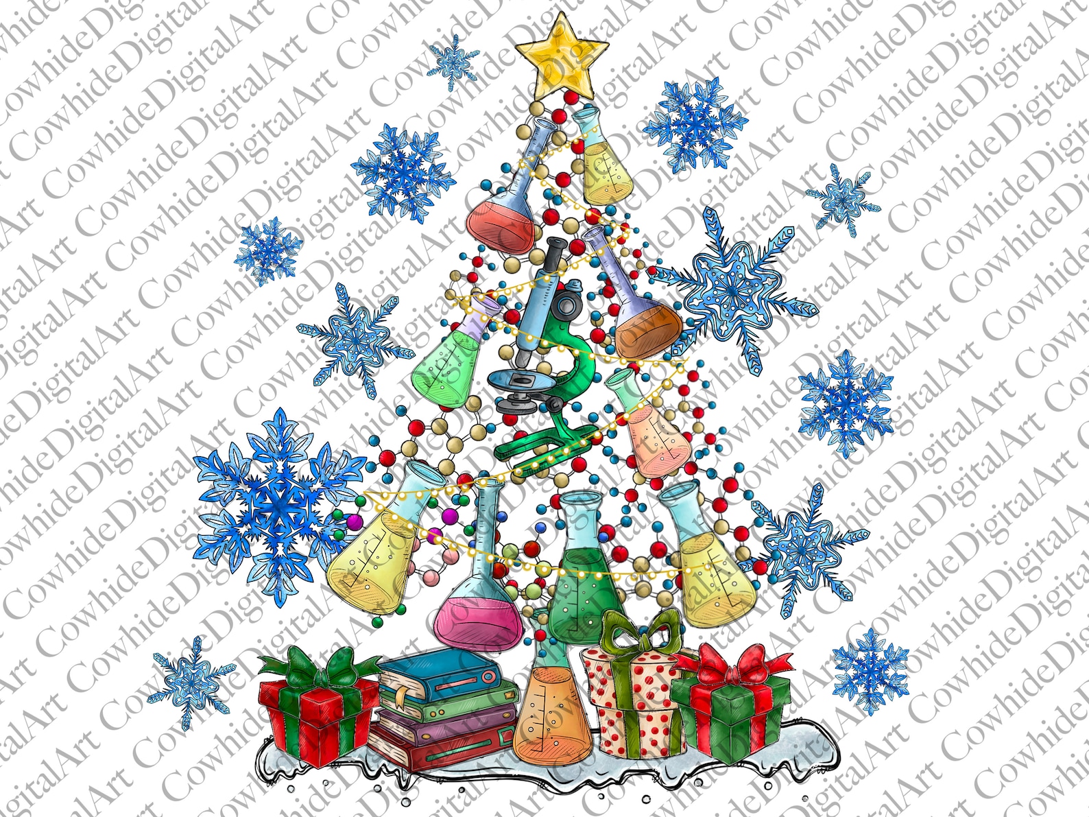 Lab Tech Christmas Tree Png, Christmas Laboratory, Laboratory ...