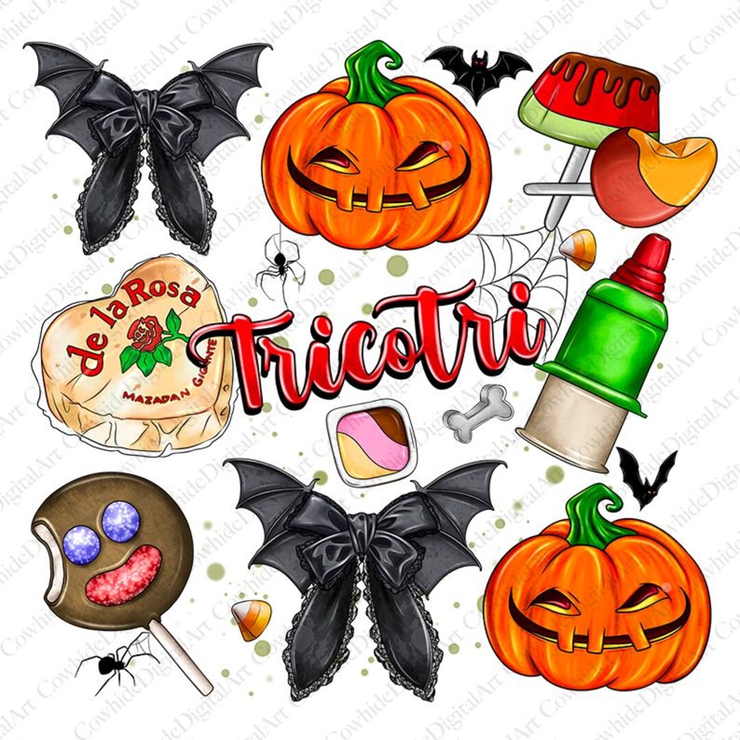 Tricotri Halloween PNG, Candy Sublimation Design (digital Download) - Etsy