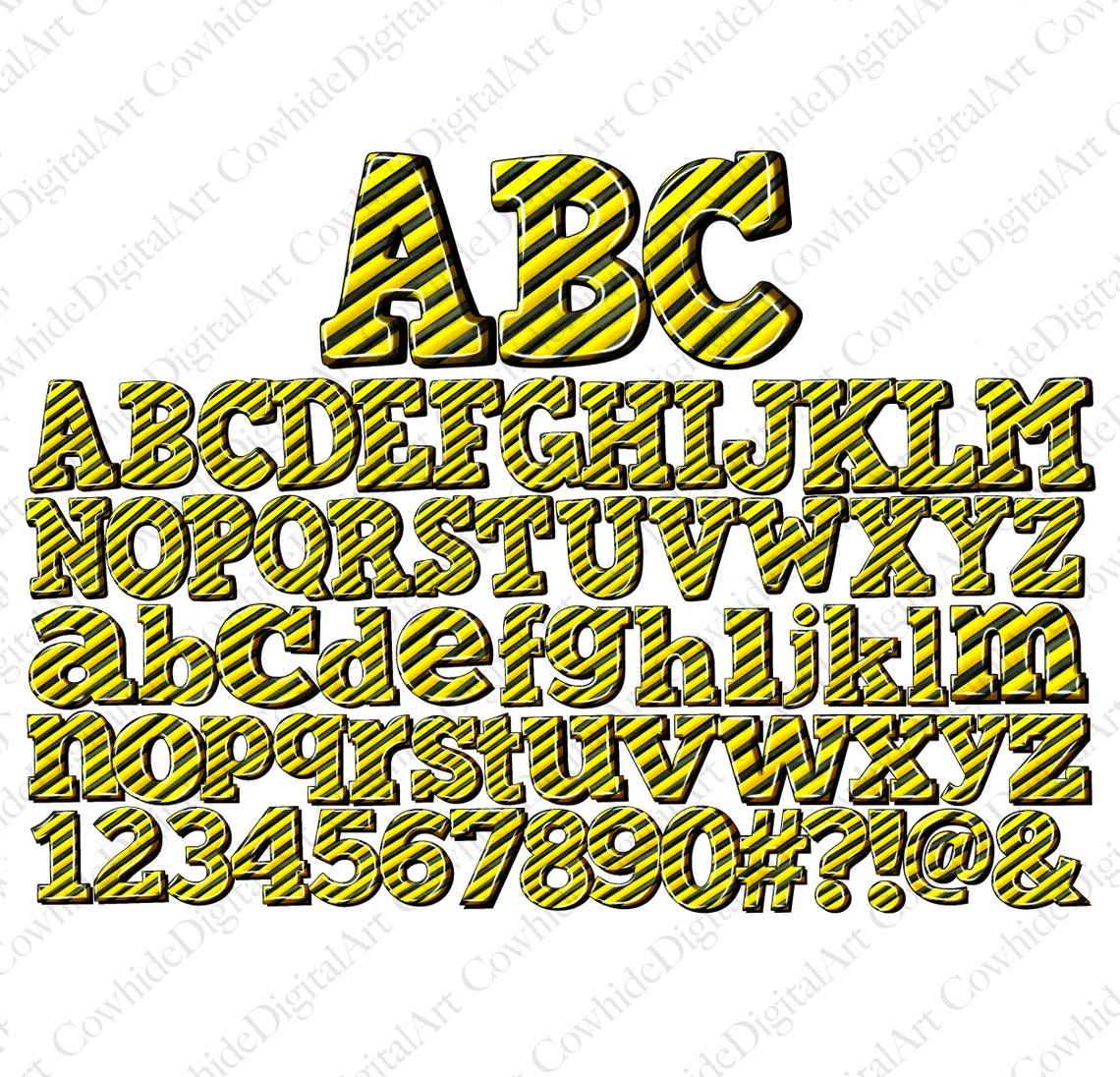 Police Alphabet PNG Bundle, Glitter Doodle Letters (digital Download ...