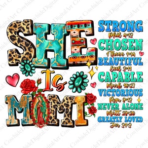 She is Mimi PNG File, Sublimation Designs Download, Digital, Mother Png ...