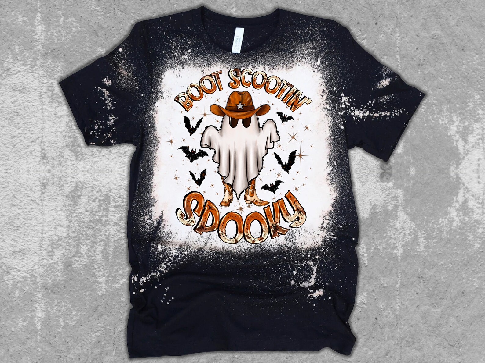 Boot Scootin' Spooky Ghost PNG, Western Halloween Design (digital ...