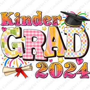 2024 Kindergarten Grad, Kindergarten Graduation Png, Graduation From ...