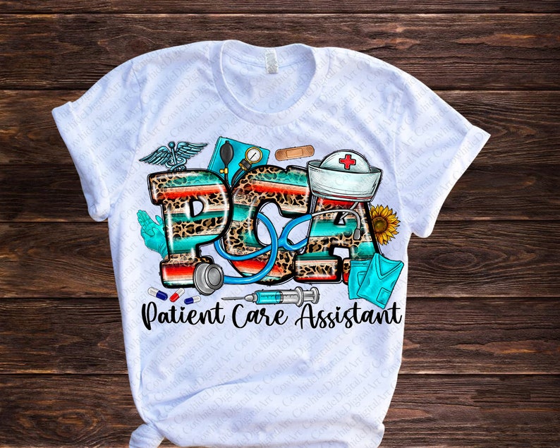 Western PCA Design, Nurse PNG, Sublimation Download - Etsy