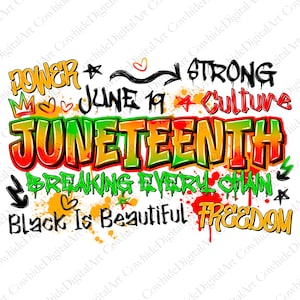 Juneteenth Png, June 19th Png, Juneteenth 1865 Png, Black Power Png ...