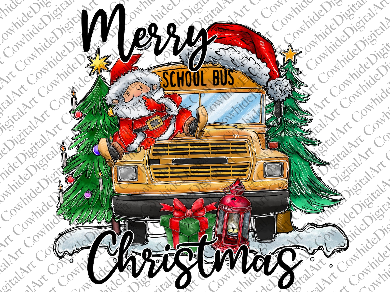 Merry Christmas School Bus Png Sublimation Design, Merry Christmas Png ...