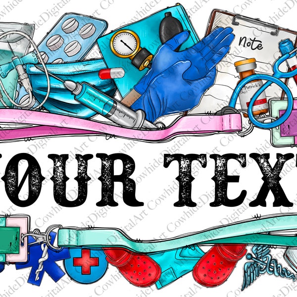 Nurse Sublimation Designs Downloads - Etsy