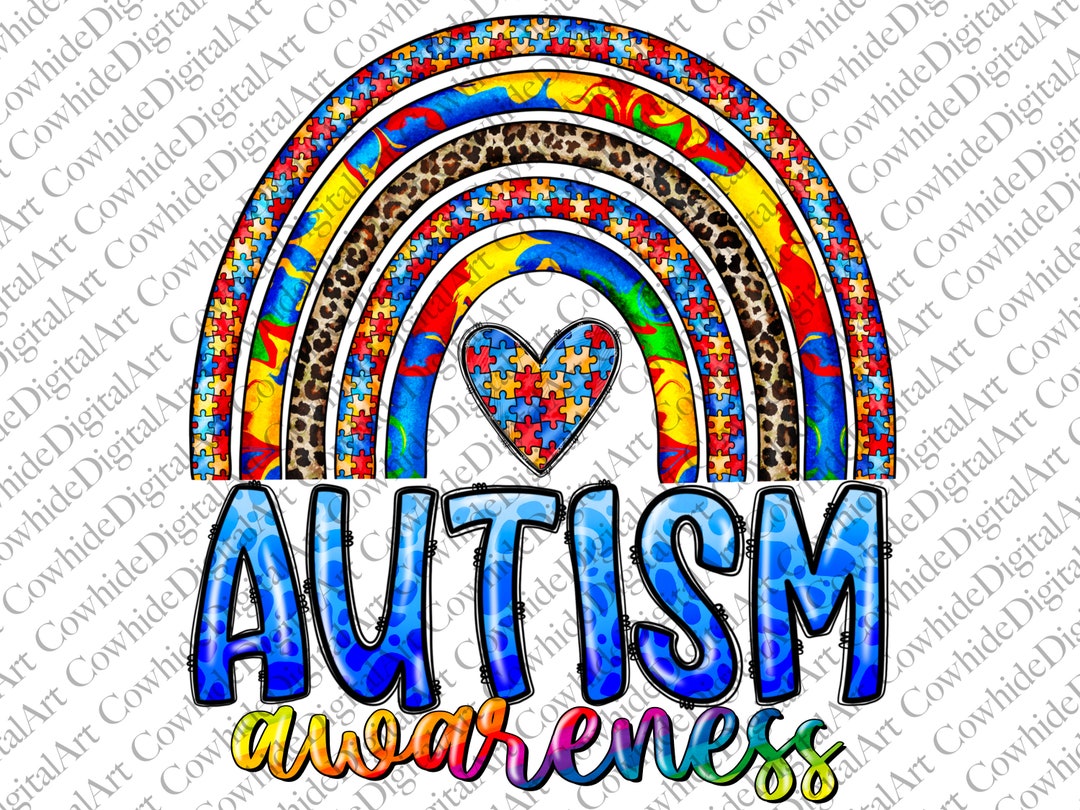 Autism Awareness Rainbow Png, Be Kind Clipart, Transparent PNG File for ...