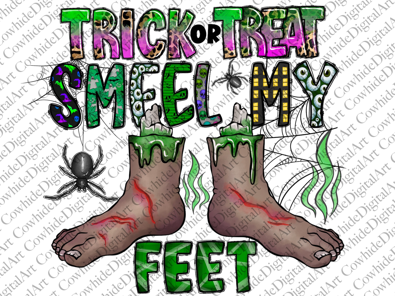 Halloween Boo Png Trick or Treat Smell My Feet Png Halloween - Etsy
