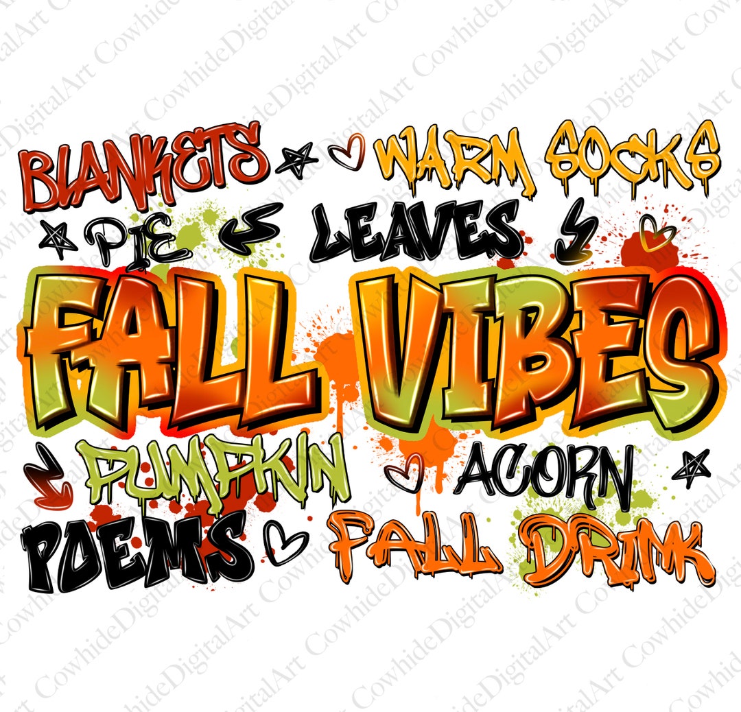 Fall Png, Autumn Png, Fall Vibes Png, Fall Png,autumn Design Png ...