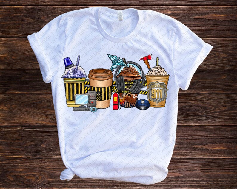 Dispatcher Coffee Drink Pngback the Blue Sublimation Designs - Etsy