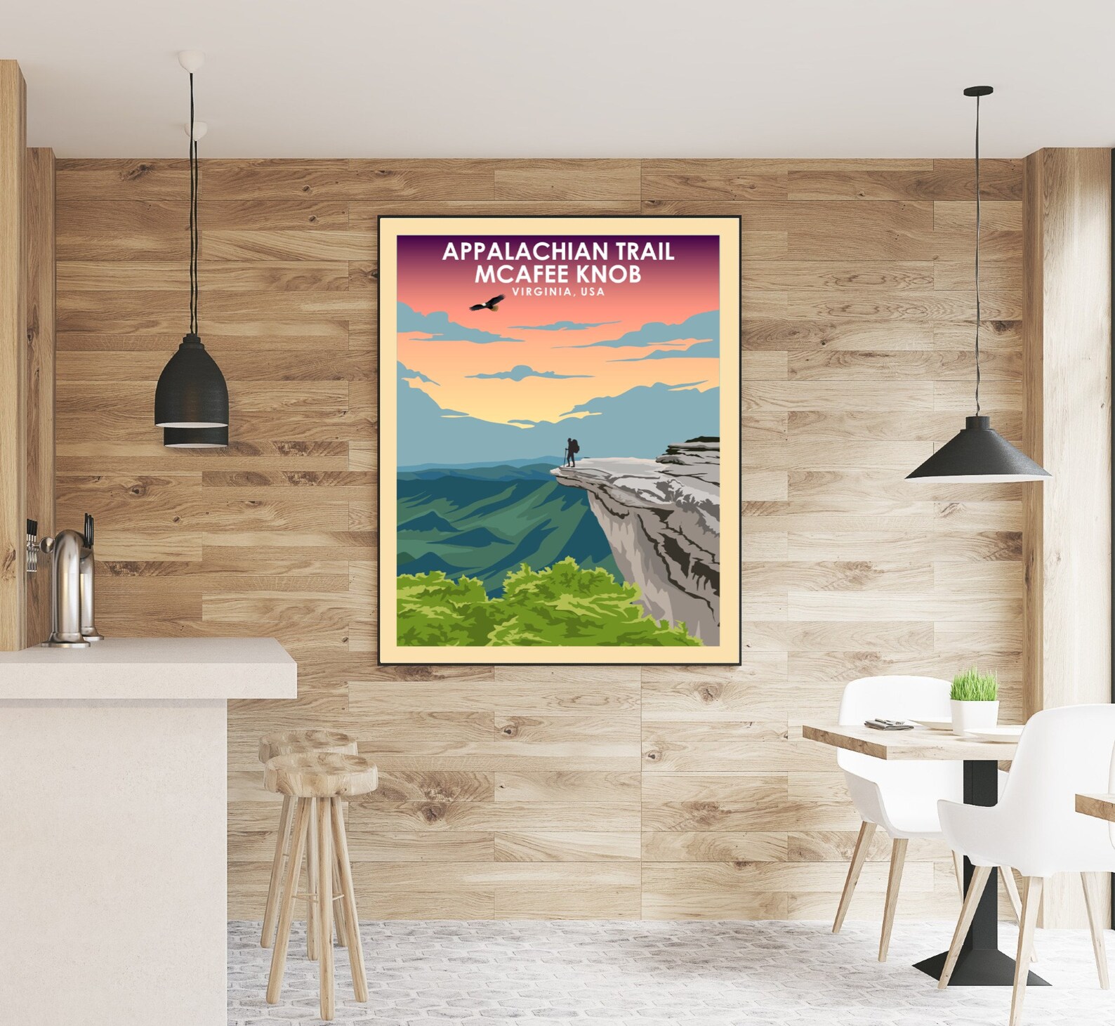 Appalachian Trail Poster Appalachian Trail Print AT Poster - Etsy