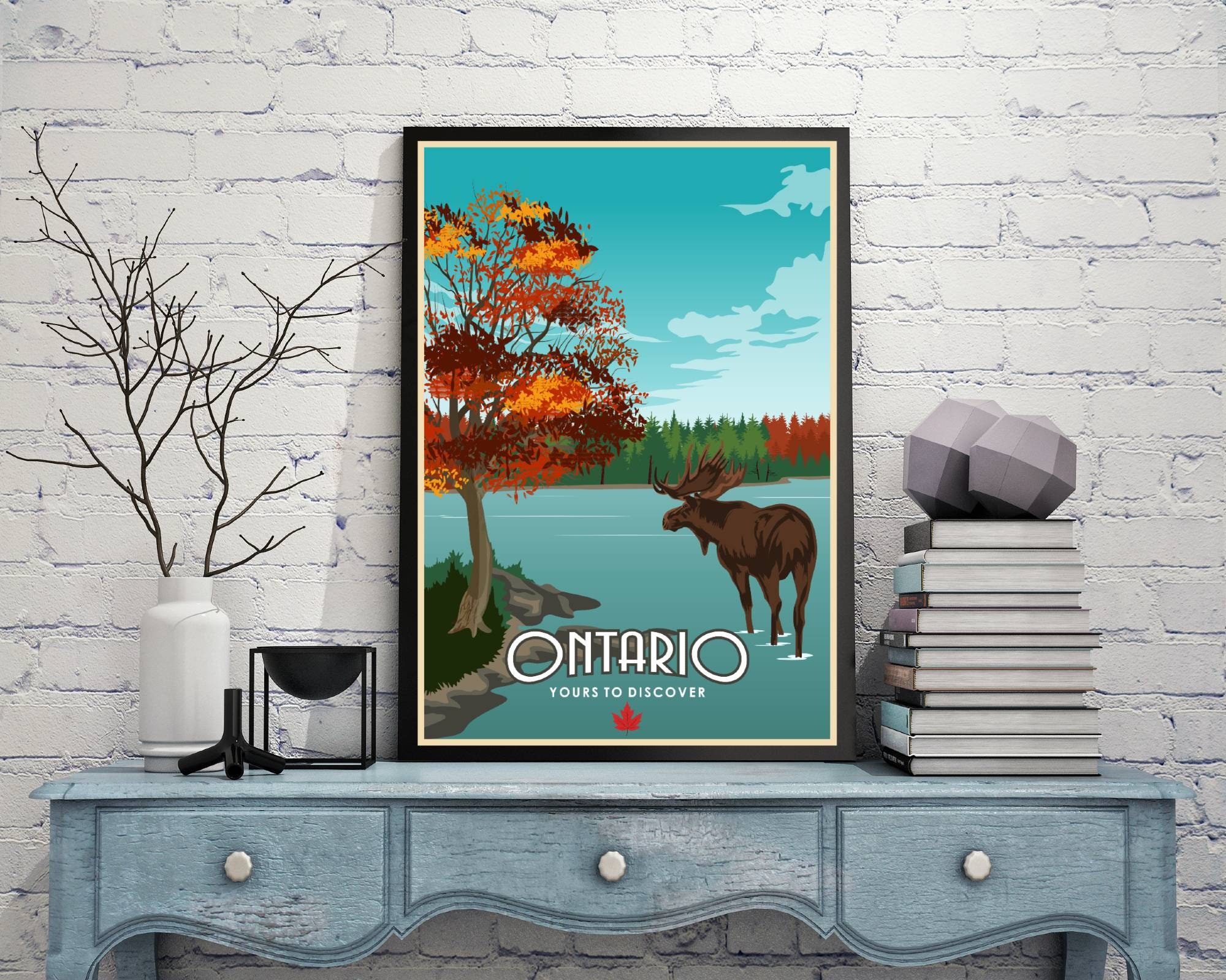 Ontario Poster Ontario Print Algonquin Park Poster ON - Etsy