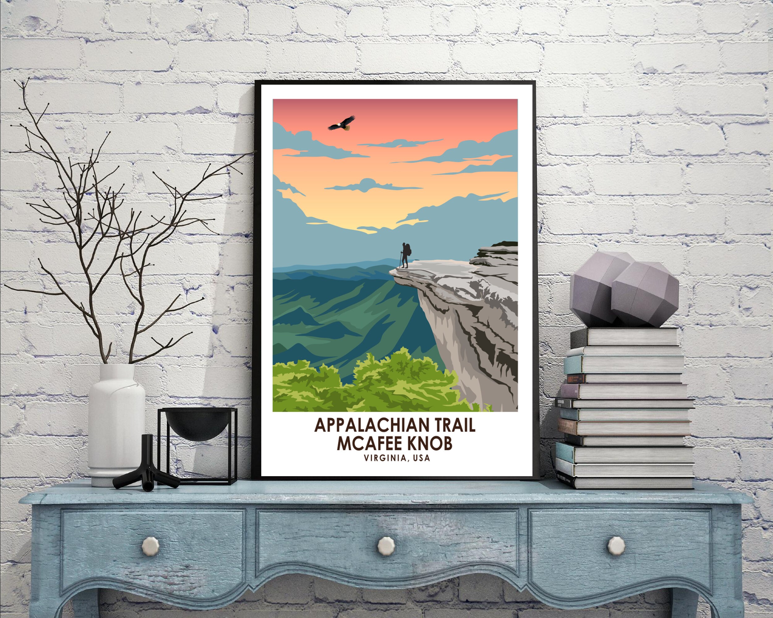 Appalachian Trail Print, Appalachian Trail Poster , Thru-hikers - Etsy
