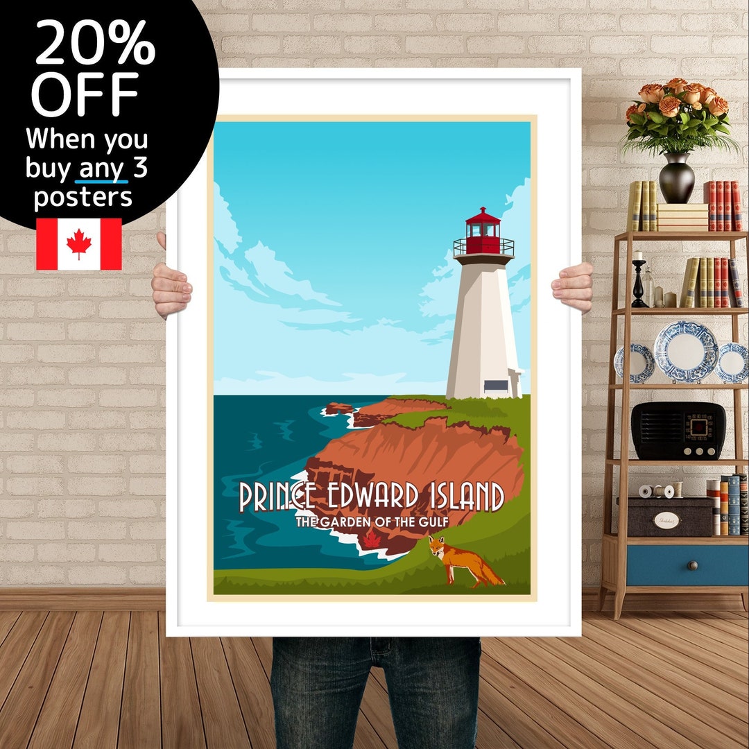 Prince Edward Island Poster | Prince Edward Island Print | PEI, Canada ...