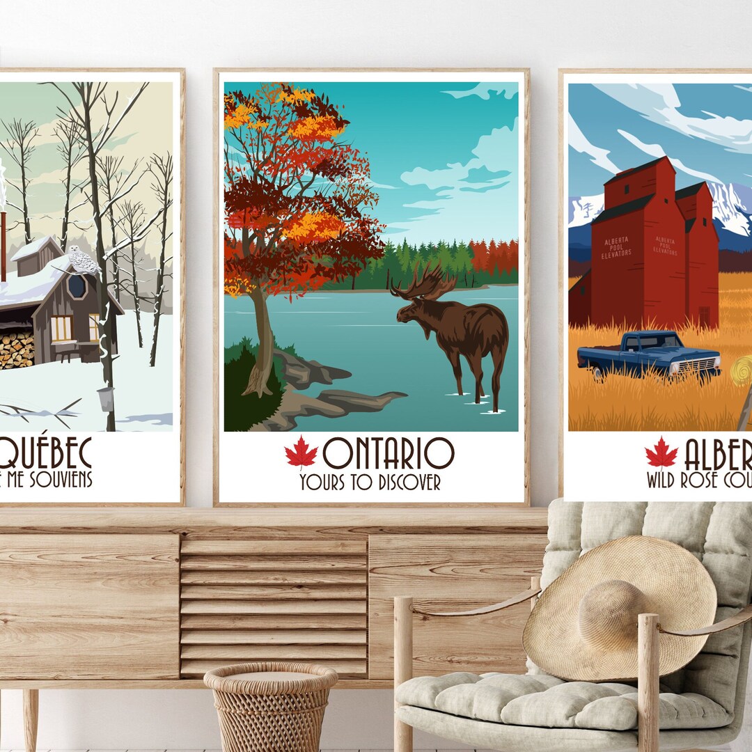 Ontario Print | Ontario Poster | Algonquin Park Poster | Ontario Canada ...