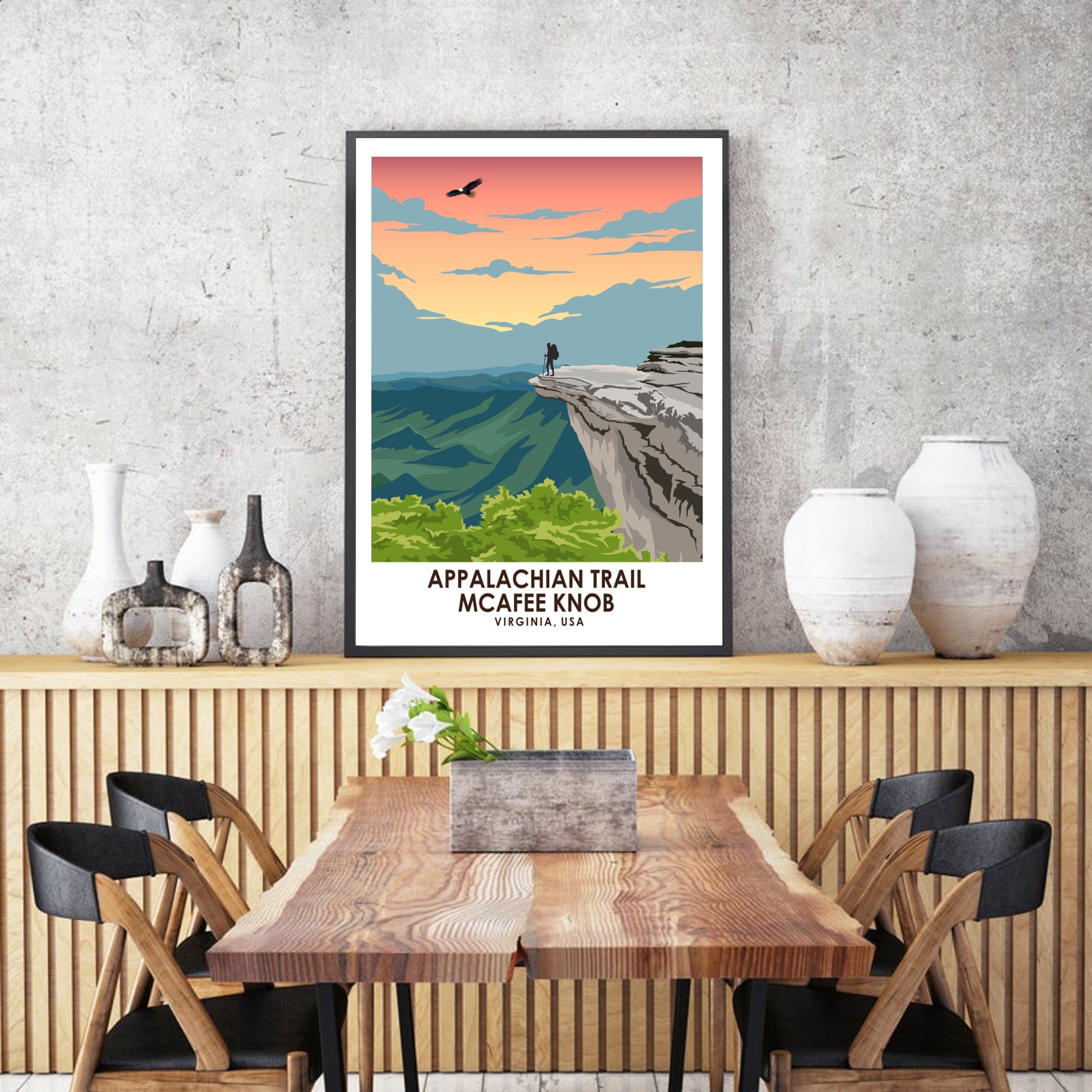Appalachian Trail Print, Appalachian Trail Poster , Thru-hikers - Etsy