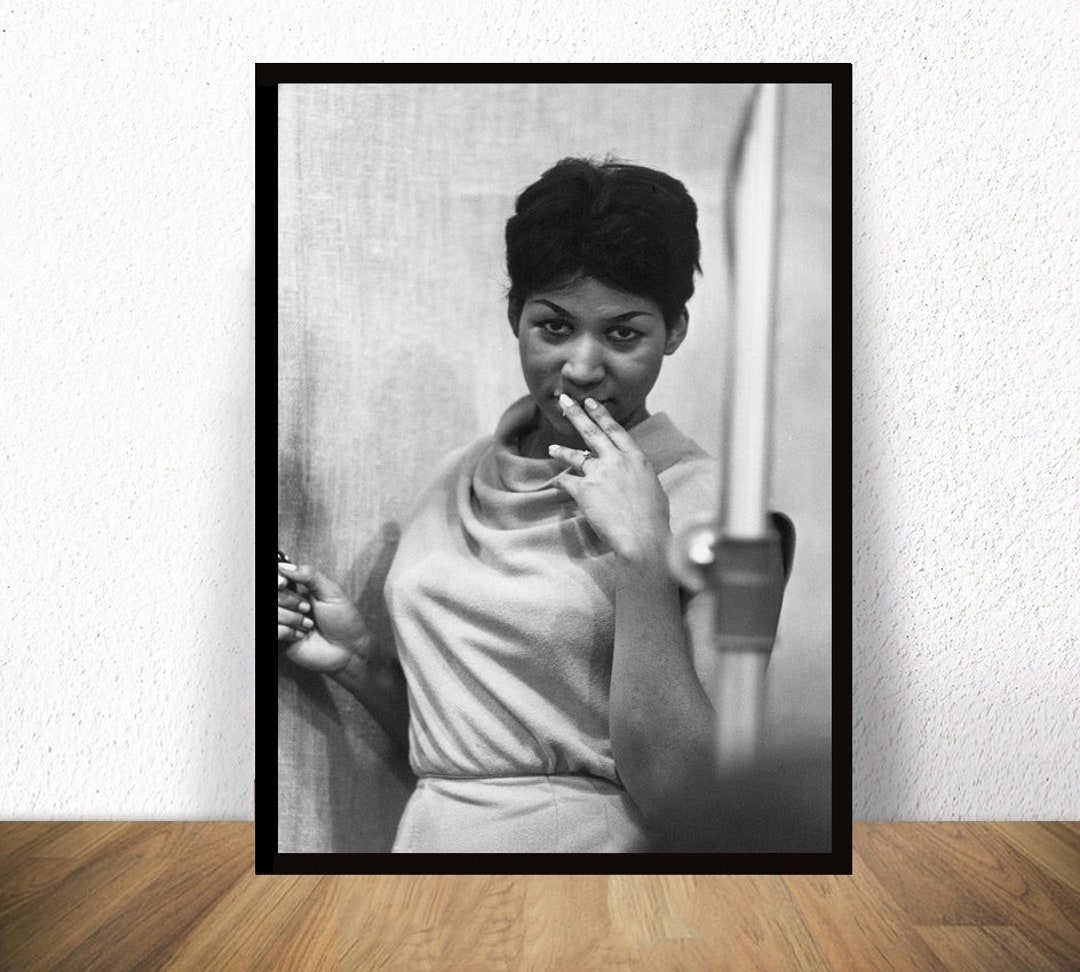 Aretha Franklin Music Poster Canvas Wall Art Painting Print,no Frame - Etsy