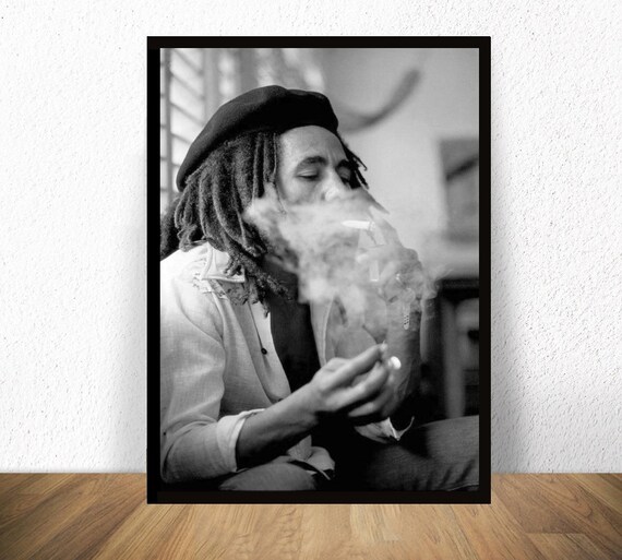 Bob Marley Smoking Posters