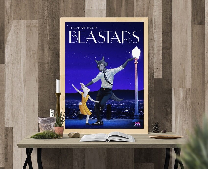 Beastars Painting Artposter Wall Art Painting Canvas - Etsy