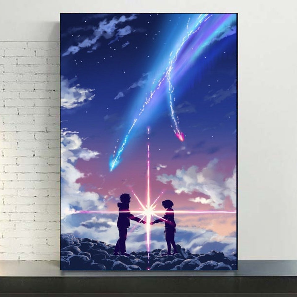 Kimi No Na Wa Your Name Anime Poster, Anime Poster,Manga Poster ...