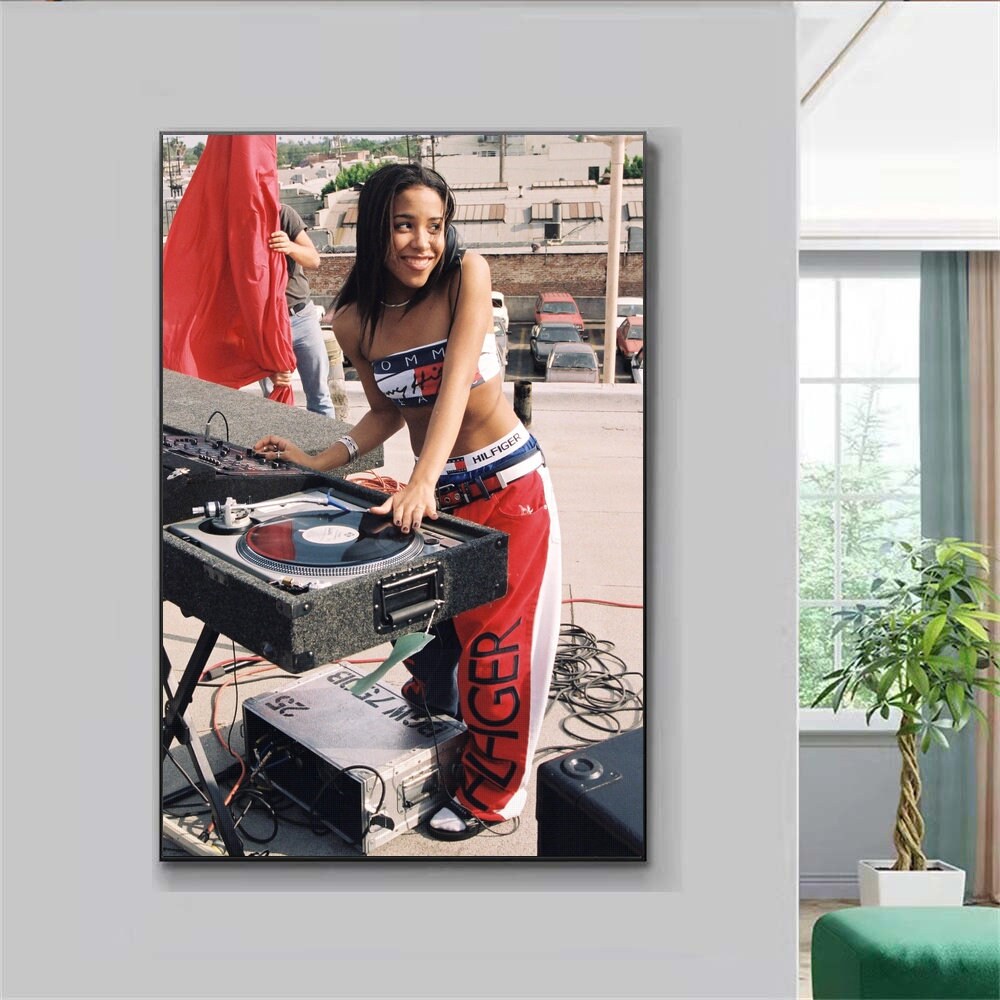 Aaliyah 90s Poster sold by . DEBUT . | SKU 842812 | Printerval UK