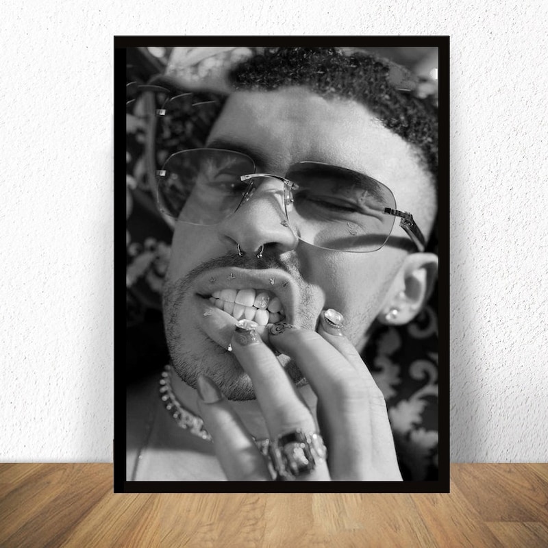 Bad Bunny Poster - Etsy