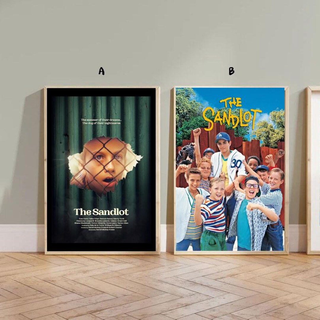 The Sandlot Movie Poster Canvas Wall Art ,no Frame12x18''.24x36 ...