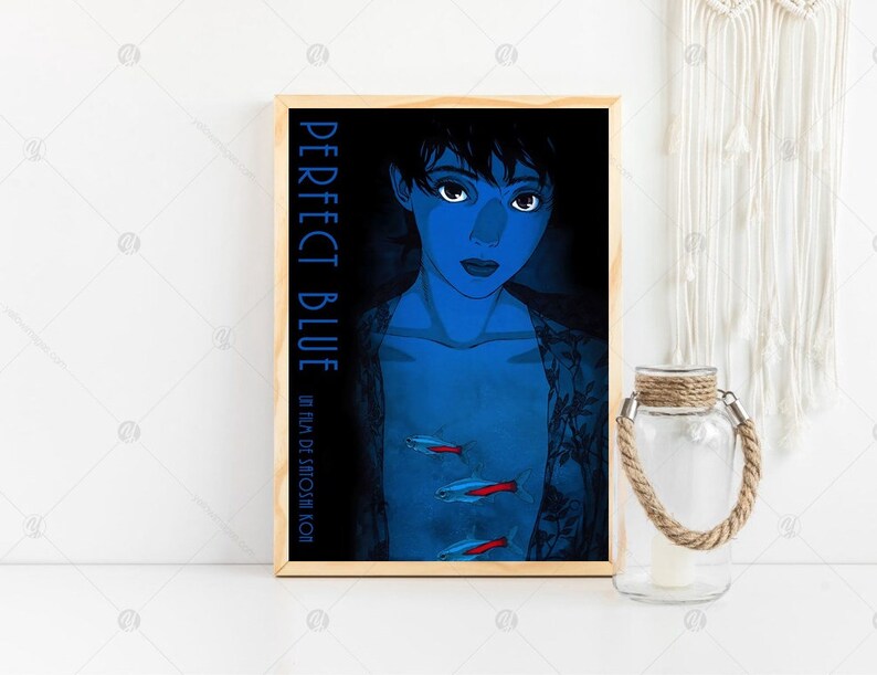 Perfect Blue Anime Poster Anime Postermanga Posterpainting - Etsy