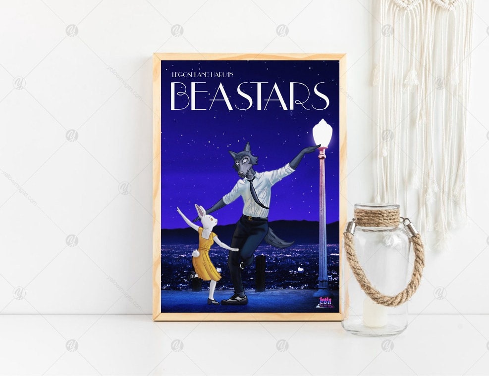 Beastars Painting Artposter Wall Art Painting Canvas - Etsy