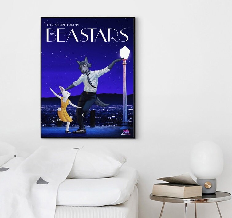 Beastars Painting Artposter Wall Art Painting Canvas - Etsy