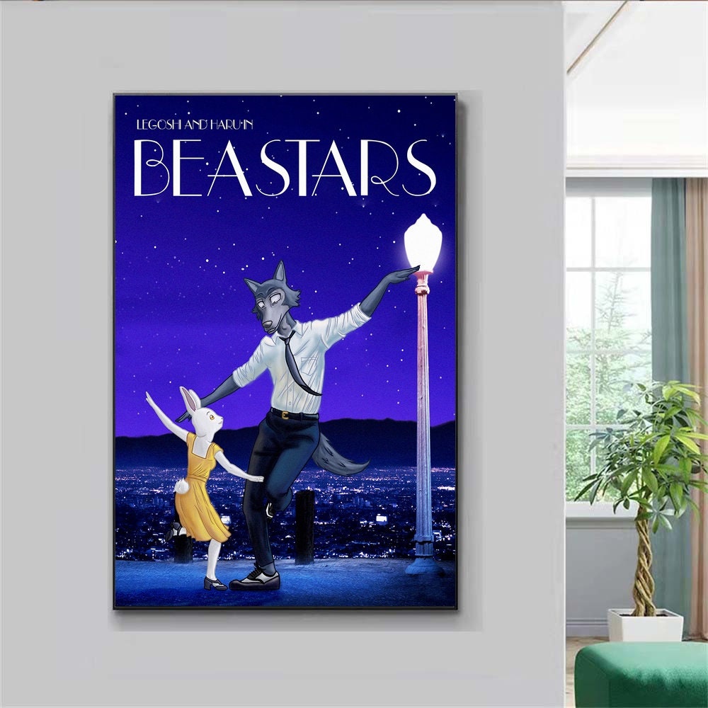 Beastars Painting Artposter Wall Art Painting Canvas - Etsy