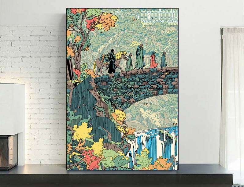 Lord Of Rings Movie Poster sold by Chimpanzee R4-P17 Sudden | SKU ...