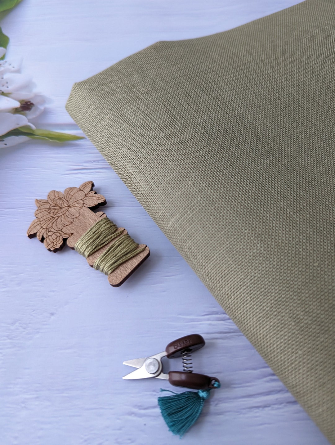 28ct Tumbleweed Linen Fabric: Wichelt-permin Cross Stitch & Embroidery ...