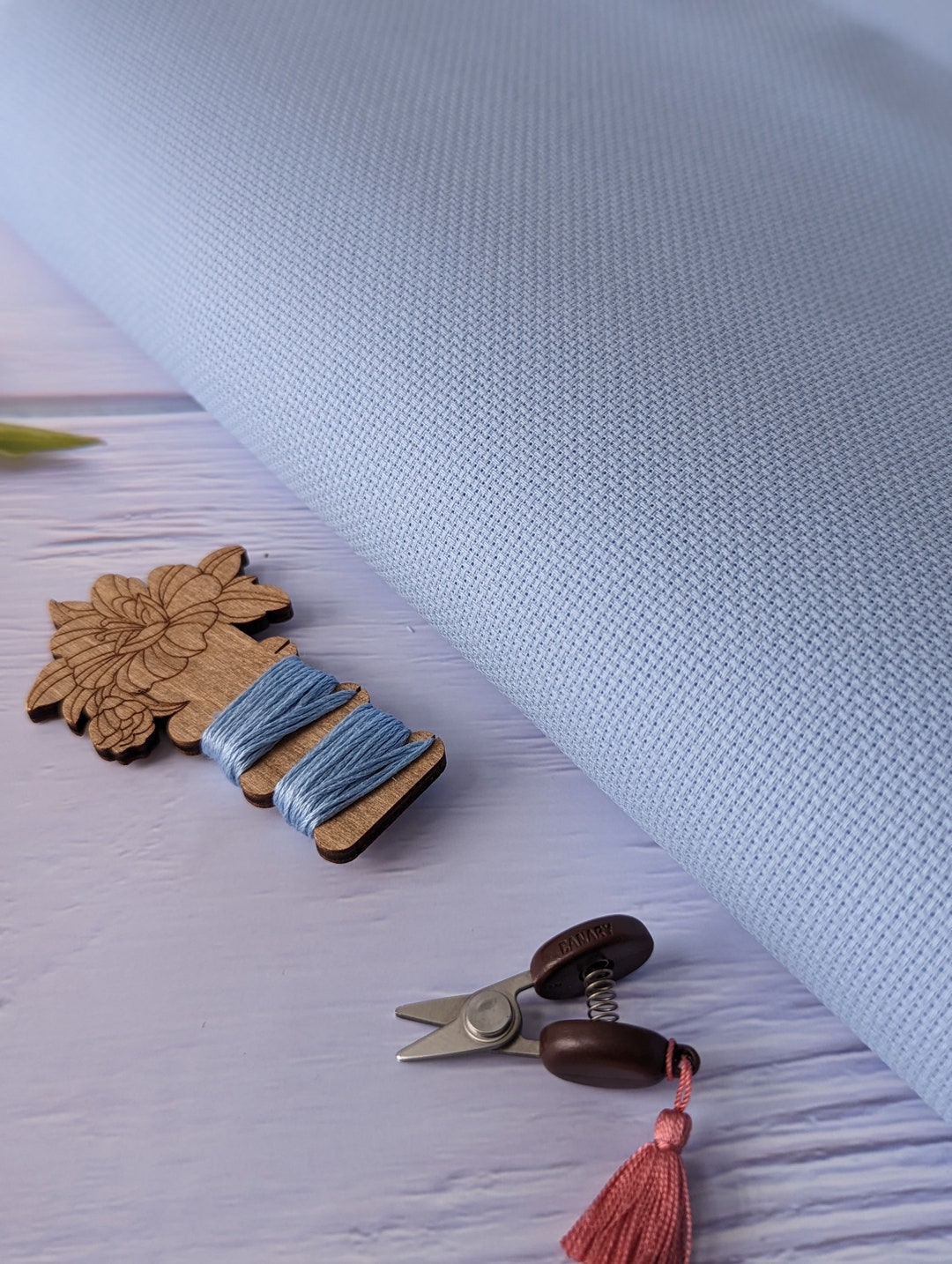 18ct Light Blue Aida Cloth – Zweigart Cross Stitch Fabric - Etsy