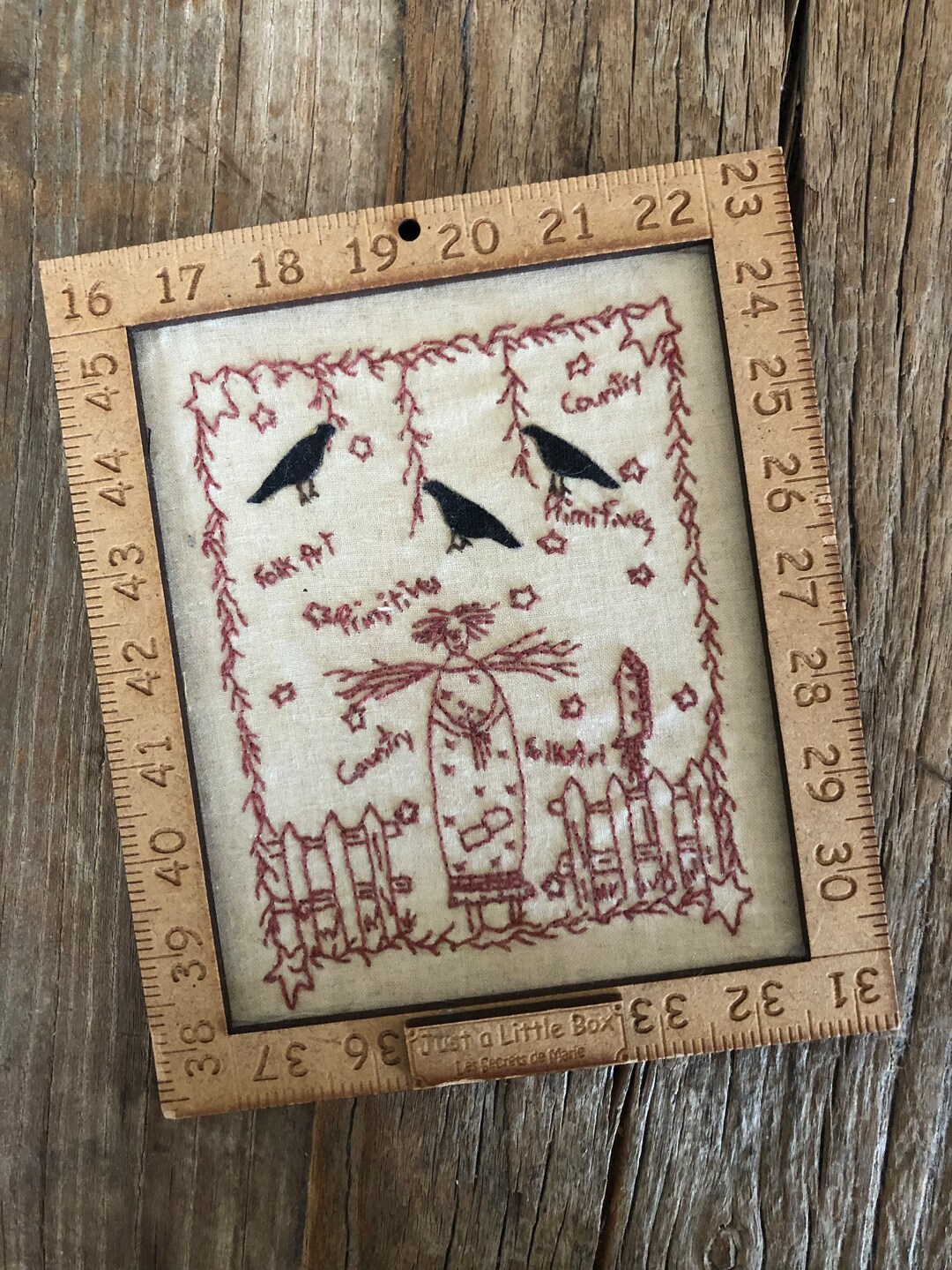 Les Secrets De Marie - Made in France - "primitive Angel" Embroidery ...