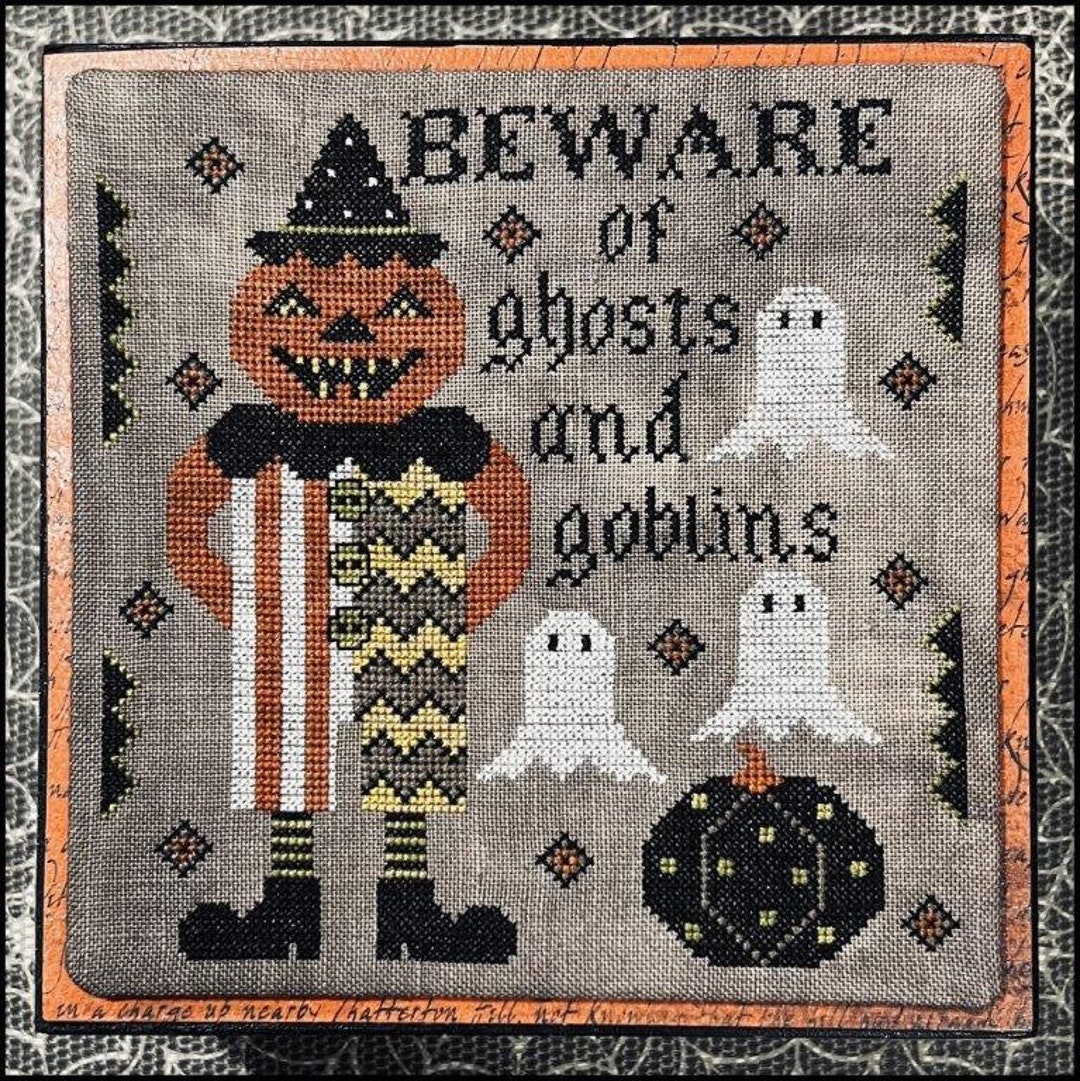 Needlework Marketplace 2023 NEW Release the Scarlett House ghosts and ...