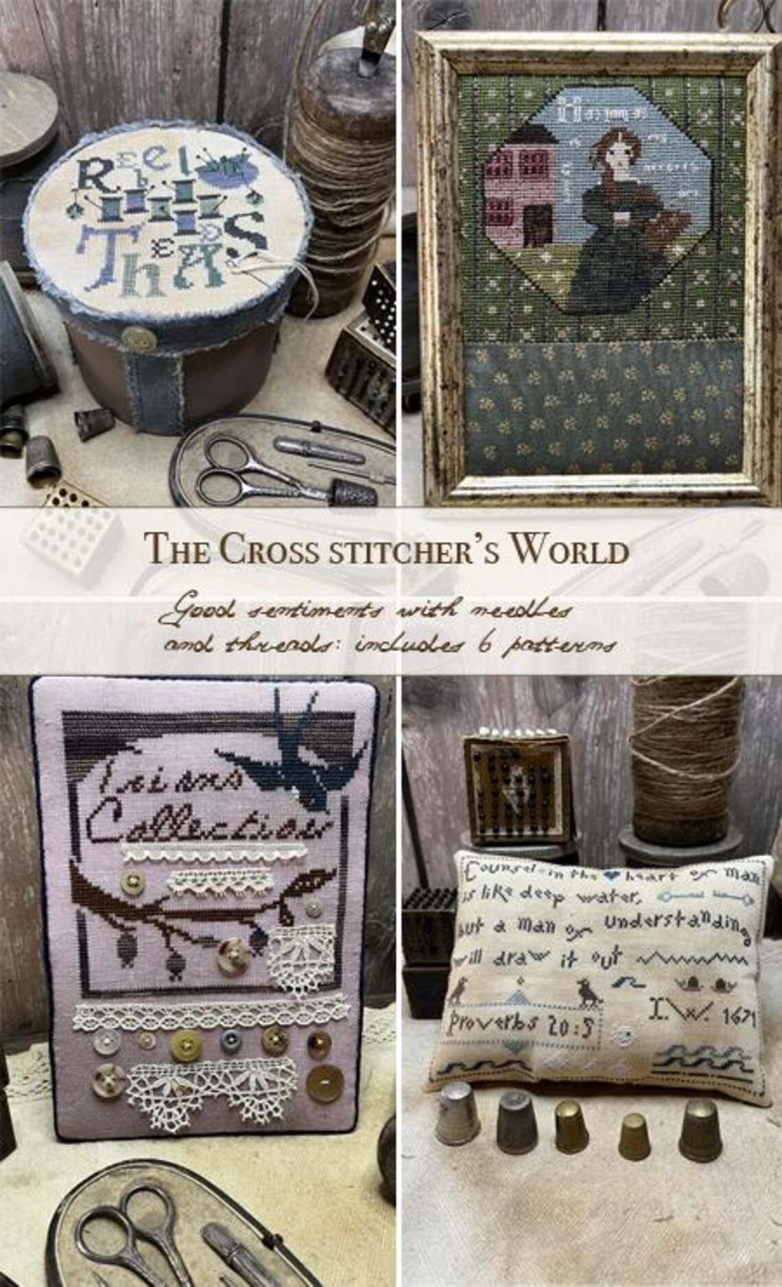 Cross Stitch Patterns Book: the Cross Stitcher's World, 6 Charts - Etsy