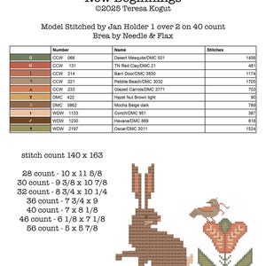 Teresa Kogut's Creative Whims - "the New Beginnings" Printed Cross Stitch Chart/2025 Nashville ...