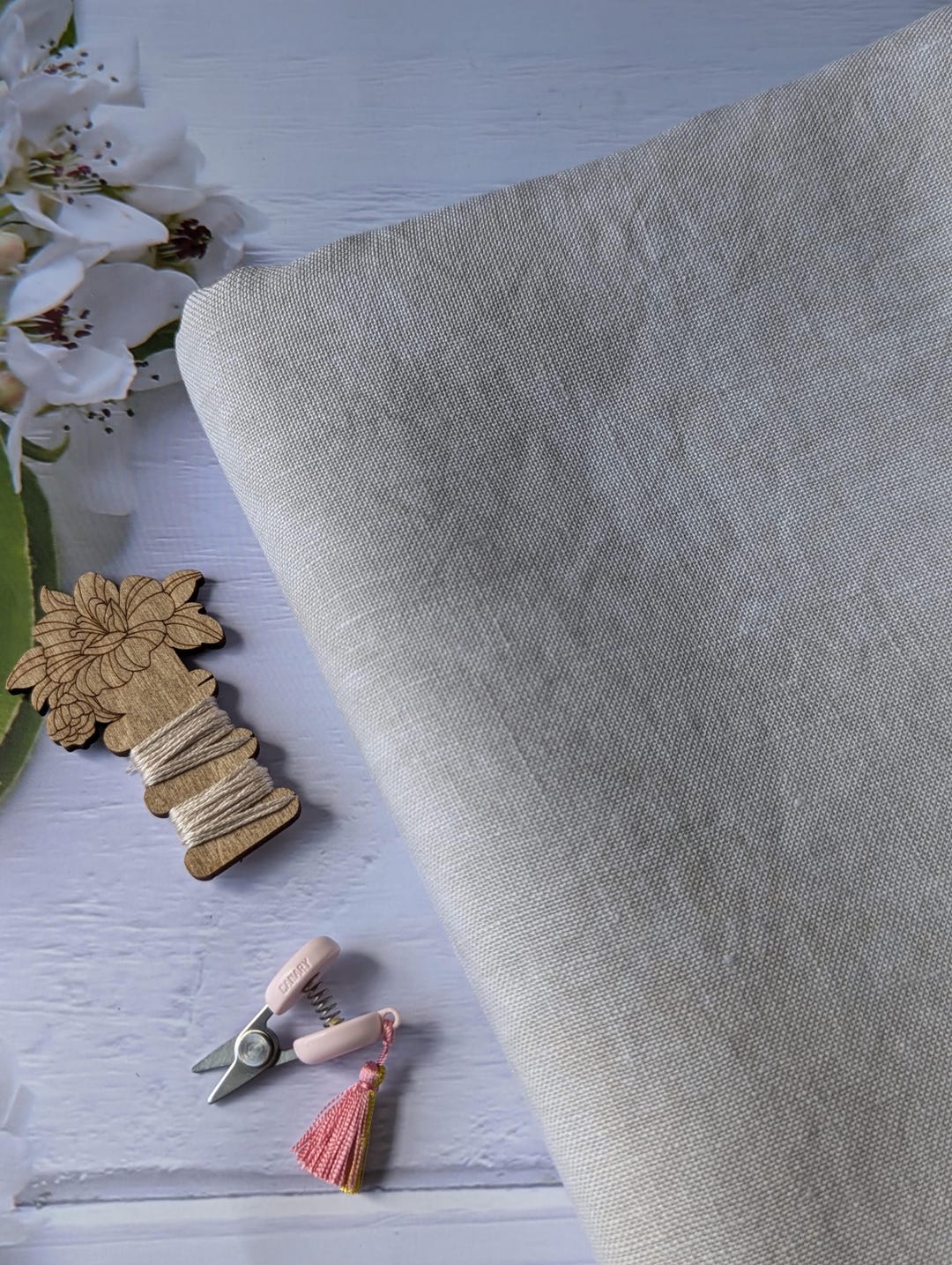 36ct Hand-dyed by "fabrics by Stephanie" Edinburgh Linen/zweigart ...