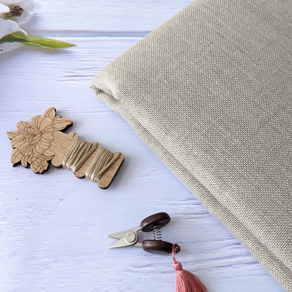 Natural Linen Fabric - Etsy