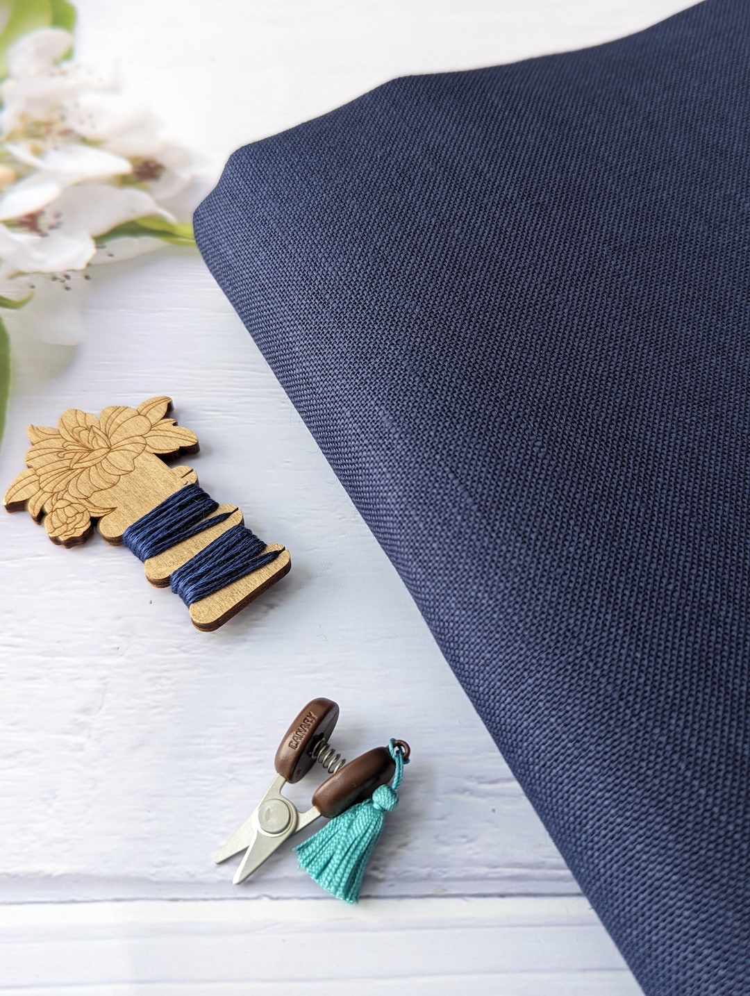 32ct Navy Zweigart Belfast Linen for Cross Stitch Fabric - Etsy