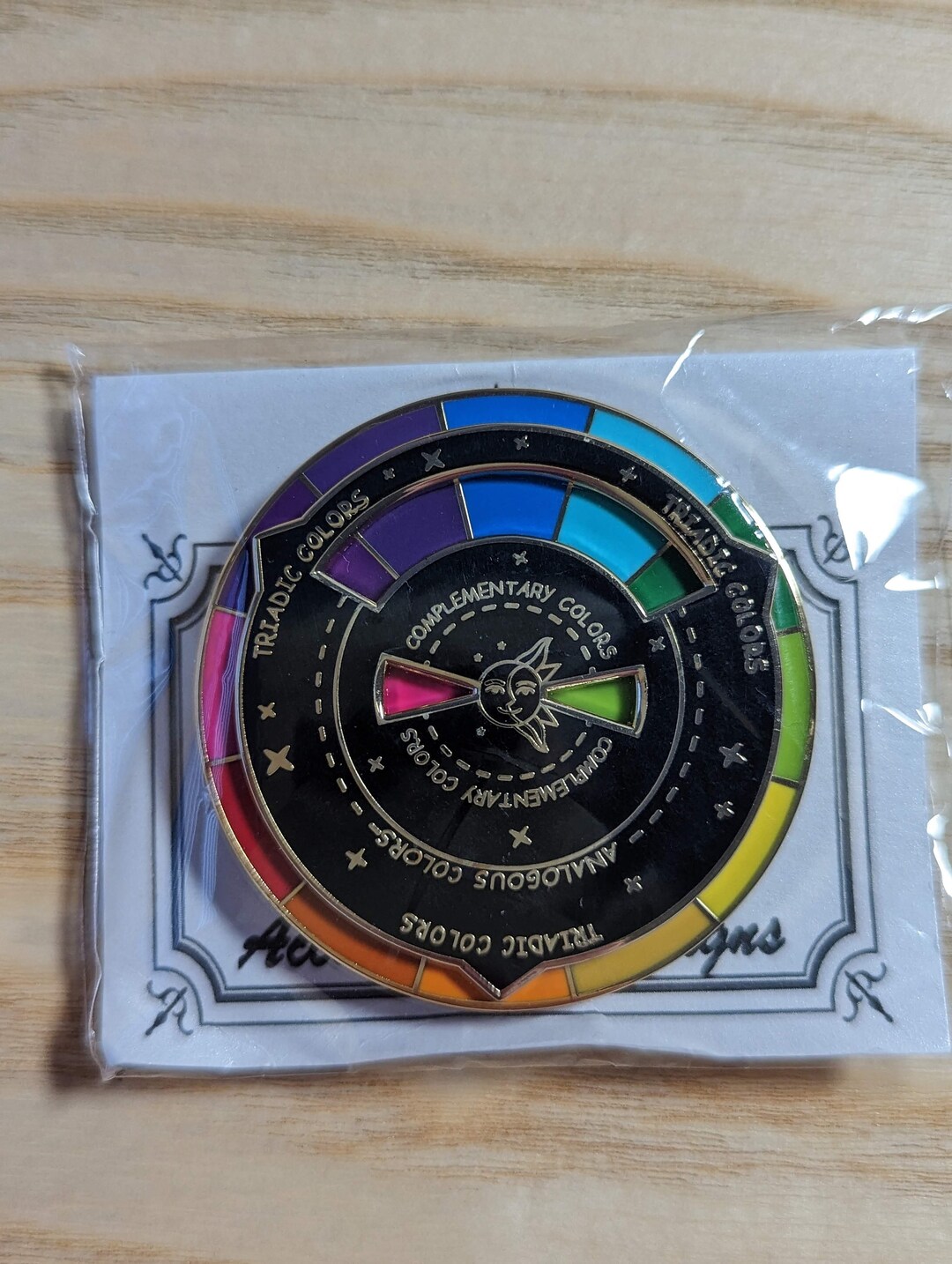 Color Wheel Needle Minder: Magnetic Cross Stitch Needle Keeper - Etsy